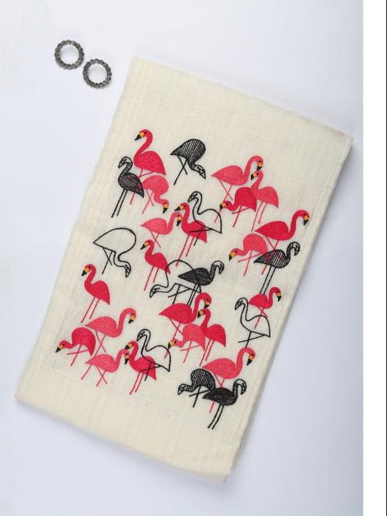 Off White Flamingo